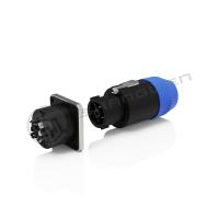 China 8-Pin Female Speaker Polyamide Shell Female Plug 8 Pin Loudspeakers Connector for 8-20mm Cable High Quality Audio Connectors for sale