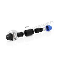 China 8-Pin Female Speaker Polyamide Shell Female Plug 8 Pin Loudspeakers Connector for 8-20mm Cable High Quality Audio Connectors for sale