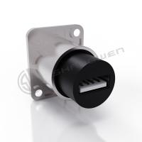 China 4 Pin Audio Video & USB Connector Dustproof Indoor Outdoor Copper Contact Material 4P 9P Alloy for Data Cable for sale