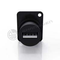 China 4 Pin Audio Video & USB Connector Dustproof Indoor Outdoor Copper Contact Material 4P 9P Alloy for Data Cable for sale