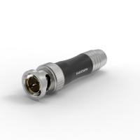 China Durable Metal BNC Male Video Connector Plug 500 Cycles Screw Type Connectors for sale