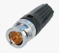 China Durable Metal BNC Male Video Connector Plug 500 Cycles Screw Type Connectors for sale