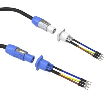 China Indoor Ip44 250v Ac Powercon Connector Female Socket Power Connector for Led Display for sale