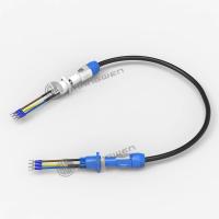 China Ip44 Indoor Lockable Triple Core 250V AC Connector Female and Male Powercon Connector for sale