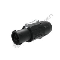 China New Upgraded Ip65 Outdoor Input Port Powercon Connection Audio Video 3 Pin Power Connector Male for sale