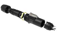 China China Manufactured Waterproof 3-Pin Male Power Connector for Outdoor Use LED Display Connection in Electron Applications for sale