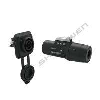 China IP65 Outdoor Powercon 3 Pin Connector Triple Core Rotary Locking Design Male Plug for LED  Electron Applications for sale