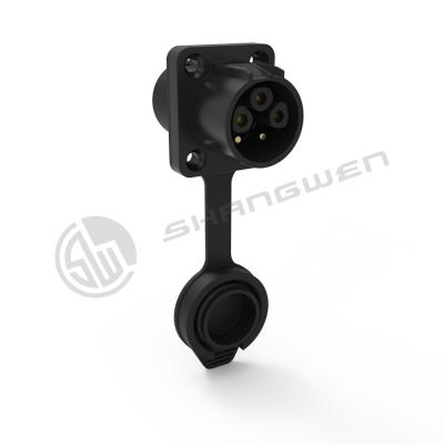 China Outdoor IP67 Dual Backup Aviation Plug 7-Pin Male Female Industrial Connector Powercon Female Connector 7 Core Connector for sale