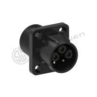 China Outdoor IP67 Dual Backup Aviation Plug 7-Pin Male Female Industrial Connector Powercon Female Connector 7 Core Connector for sale