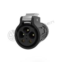 China Outdoor IP67 Dual Backup Aviation Plug 7-Pin Male Female Industrial Connector Powercon Female Connector 7 Core Connector for sale