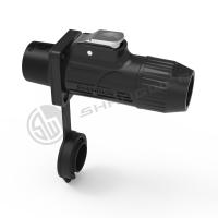 China Outdoor Use White 3-Core Male Powercon Ip65 Waterproof Lighting Connector Female Male Socket 3-Pin Trailer Plug Three-Pole for sale