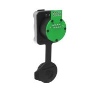 China Ethernet Chassis Connector Plug Ip65 Waterproof Rj45  Panel Mount Connectors Row Type for sale