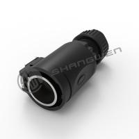 China Outdoor IP67 Waterproof Metal Material Card Buckle 8P8C RJ45 Connectors 8 Core Male Signal Connector LED Display RJ45 Connector for sale