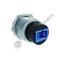 China Silver Single Mode Network Female to Female SC USB Coupler Round SC Fiber Optic Panel Mount Coupler Adapter Zinc Alloy Housing for sale