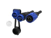 China M19 Series Push-pull Self-locking Connection Industrial IP65 3 Pin Female Male Plug Power Connector for sale