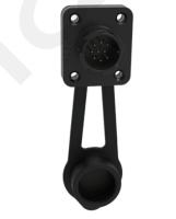 China M19 Series Push-pull Self-locking Black Connection Industrial 9 Pin Female Male Plug  Signal Connector for sale