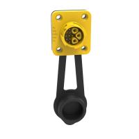 China M19 Series Industrial Power Signal Connector Push-Pull Self-Locking 3+9 Pin Male-Female Bayonet Screw Lock Wire Rear Connector for sale