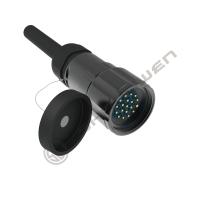 China 19-Pin Socapex Power Extension Cable with PVC Housing Copper Electrical Plug and Multipin Male Female Connectors IP67 Level for sale