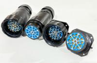 China 19-Pin Socapex Power Extension Cable with PVC Housing Copper Electrical Plug and Multipin Male Female Connectors IP67 Level for sale
