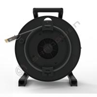 China Optical Fiber HD Link Port Cable Drum Armored 8K TPU Covered  Cable for Audio Video TV HD 2.1 Type a to Type a for sale