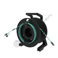 China TPU Armored Jumper LC FC SC ST singlemode Fiber Optic OM3 convert  Detachable 8K Fiber Optic HD data MPO Cable Kit for sale