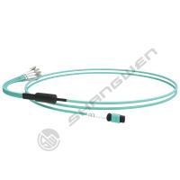 China TPU Armored Jumper LC FC SC ST singlemode Fiber Optic OM3 convert  Detachable 8K Fiber Optic HD data MPO Cable Kit for sale