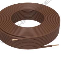 China Power Cord 1*2.5mm²  H07V-K CE CCC VDE RV Flame Retardant Insulation BC Bare Copper Core 450/750V Brown Single Core for sale