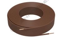 China RV Single Conductor PVC Insulated Wire Power Cord 1*1.5mm² H07V-K 450/750V Brown CE CCC VDE  Insulation Bare Copper Single Core for sale