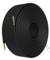 China 3*4mm² 300/500V Power Cord CE CCC VDE 3 Core PVC Insulation and Bare Copper H05RR-F RVV Power Cord for sale