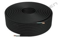 China Power Cord Cable 3*14AWG 300V 3C UL SJTW 300V 105℃ Black Power Cord 14awg 3Core SJTW 300V  PVC Soft Power Cable Cord for sale