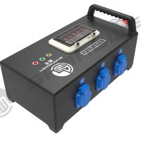 China IP67 Portable Industrial Waterproof Power Distribution Box  32A  ABS Distribution Box 6  Euro Plug ABS Electric Box for sale