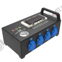 China IP67 32A CEECustomized 400V 5Pin PCE CEE 240V 3P Out  MCB Distribution Box Customized 8 Pin Euro Plug ABS Electric Box for sale