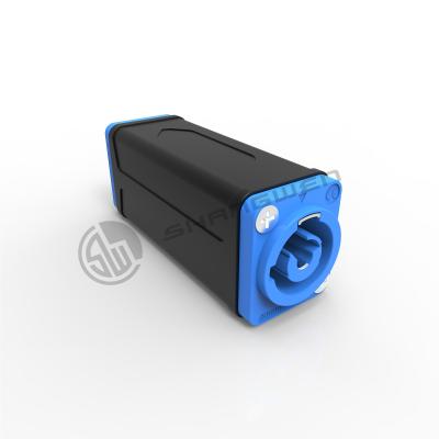 China Customized China Indoor Locking 3 Pole Male Powercon Connector for Cable Wire for sale