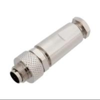 China M9 Straight Male Metal Plug(Solder) IP67 2\3\4\5\6\7\8 Pin Industrial Connector for sale