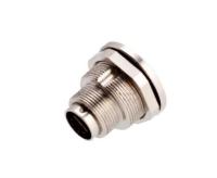 China M9 Male Back Mount Socket(solder)  IP67 2\3\4\5\6\7\8 Pin Industrial Connector for sale