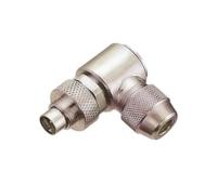 China M9 Angled Male Metal Plug(solder)) IP67 2\3\4\5\6\7\8 Pin Industrial Connector for sale