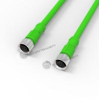 China Customize Waterproof Phoenix M12 Cable 2 3 4 5 6 8 Pin Male to Female M12 Connector Cable With Wire for sale