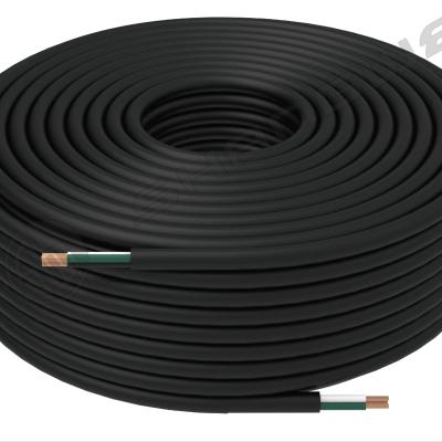 China 12awg 3 Core SJTW 300V PVC Soft Power Cable Cord 12AWG  3C SJTW 300V 105℃ 12AWG 3 Conductor SJTW Soft Cord Cable for sale