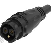 China M19 Series Push-pull Self-locking Black Connection Industrial 3 Pin Female Male Plug Power  Connector M19 Male Female 3 Pin for sale