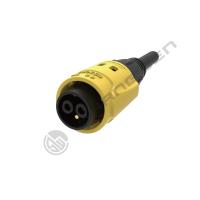 China IP65 Quick Plug Output Push-pull Self-locking Yellow Industrial Female  Male Plug Power M19 Push Lock Waterproof 3 Pin Connector for sale