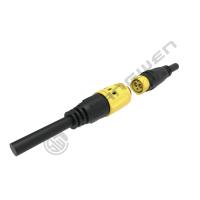 China IP65 Quick Plug Output Push-pull Self-locking Yellow Industrial Female  Male Plug Power M19 Push Lock Waterproof 3 Pin Connector for sale