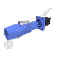 China China Manufacture IP44 Indoor 3-Pin Triple Core Power Connector Socket Durable Flame-retardant 4-Pack AC Powercon Connectors for sale