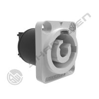China Industrial Electronics Accessories Female Powercon Audio Video Connector 3-Pin for Indoor IP44 LED Display Screen 20A Socket for sale