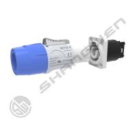 China Industrial Electronics Accessories Female Powercon Audio Video Connector 3-Pin for Indoor IP44 LED Display Screen 20A Socket for sale