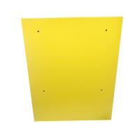 China Yellow Outdoor Wall Mount Alarmed AED Cabinet With Heating System for sale