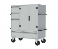 China Steel Horse Saddle Box Large Metal Horse Saddle Trunk Saddle Locker Tack Cabinet for sale