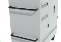 China Steel Horse Saddle Box Large Metal Horse Saddle Trunk Saddle Locker Tack Cabinet for sale