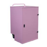 China Horse Competition Metal Horse Saddle Trunk Box Steel Saddle Tack Locker Cabinet With Wheels for sale