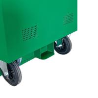 China Horse Competition Metal Horse Saddle Trunk Box Steel Saddle Tack Locker Cabinet With Wheels for sale