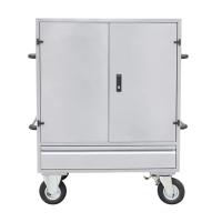 China Steel Horse Saddle Box Large Metal Horse Saddle Trunk Saddle Locker Tack Cabinet for sale